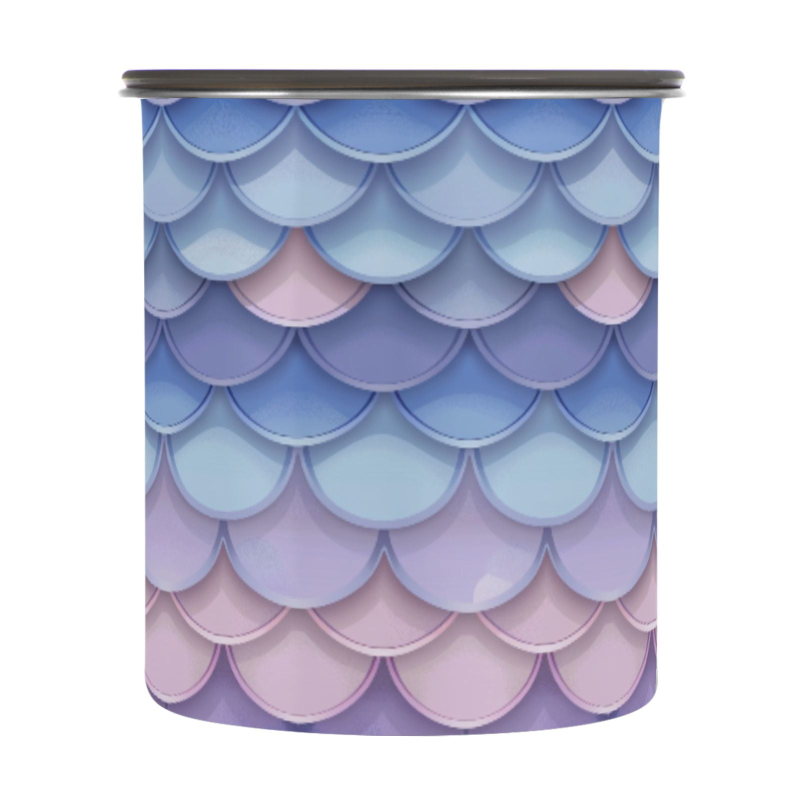 Mermaid Print Gradient Airtight Coffee Bean Canister 30oz Food Storage ...