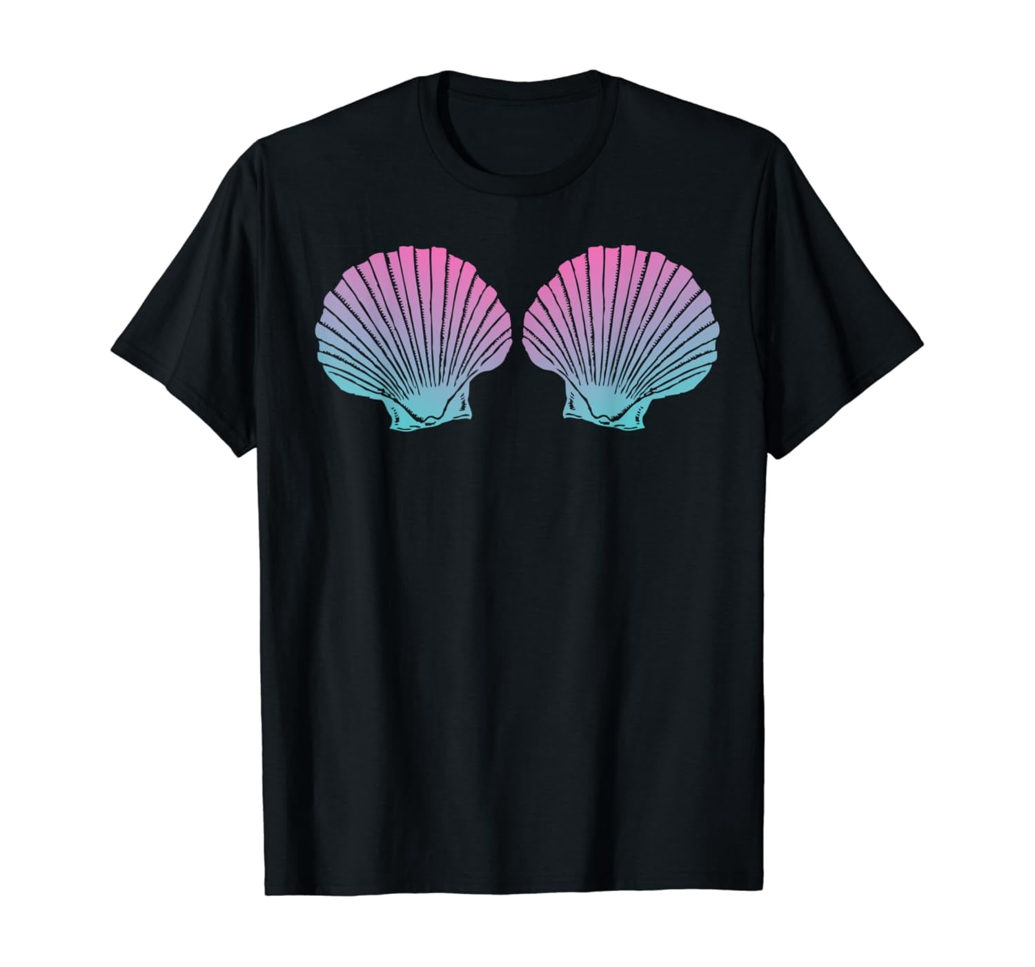 Mermaid Shell - Seashell Party T-Shirt - Walmart.com