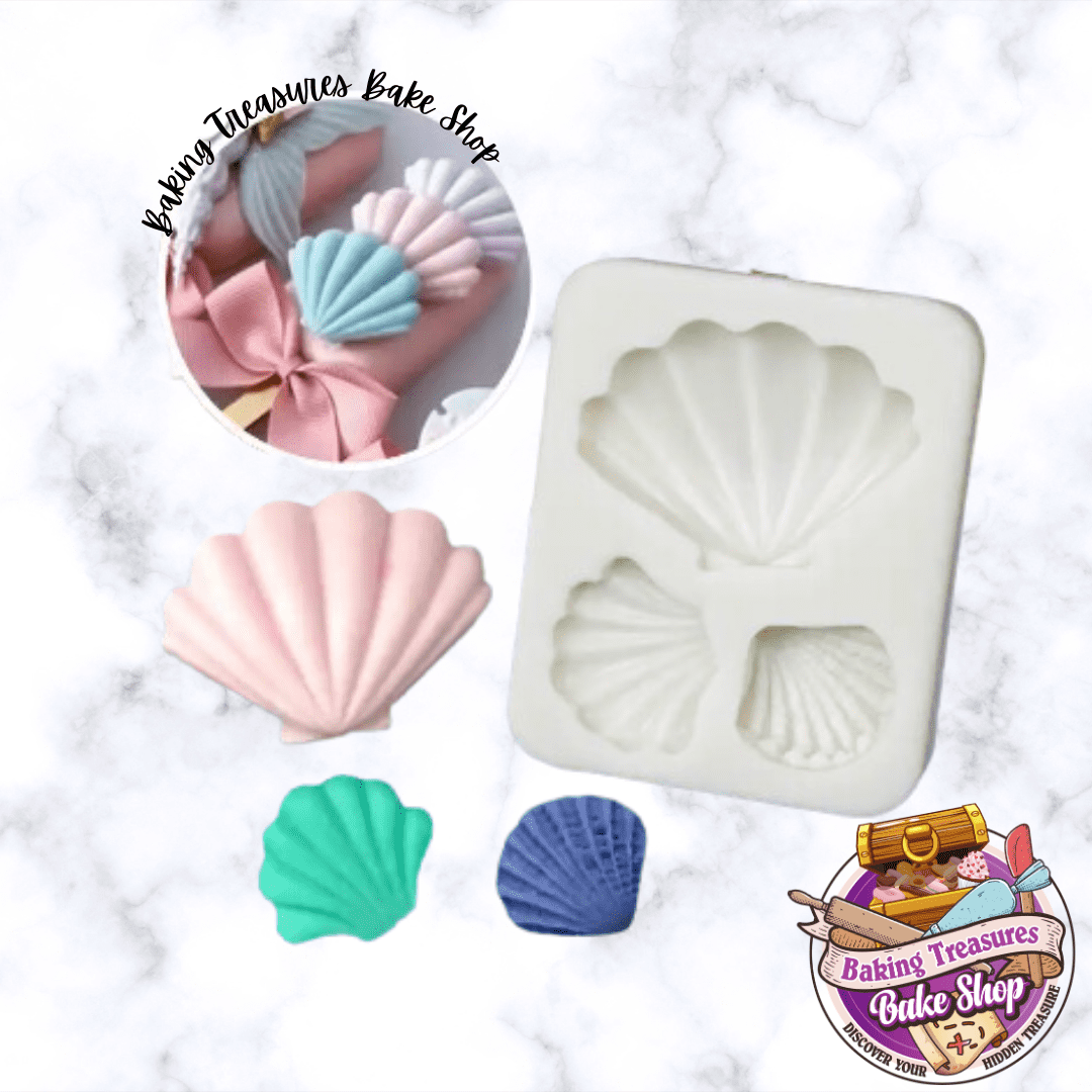 Mermaid Shells Silicone Mold - Walmart.com
