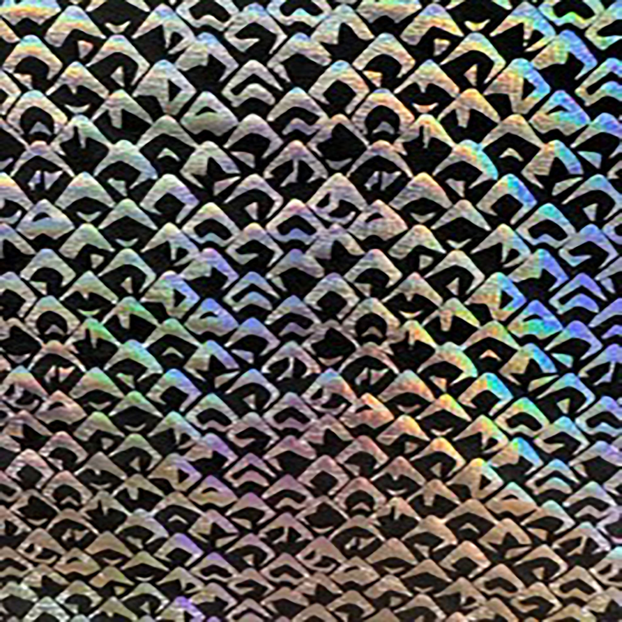 Mermaid Snake 4 way stretch Nylon Spandex Fabric with Hologram Foil ...