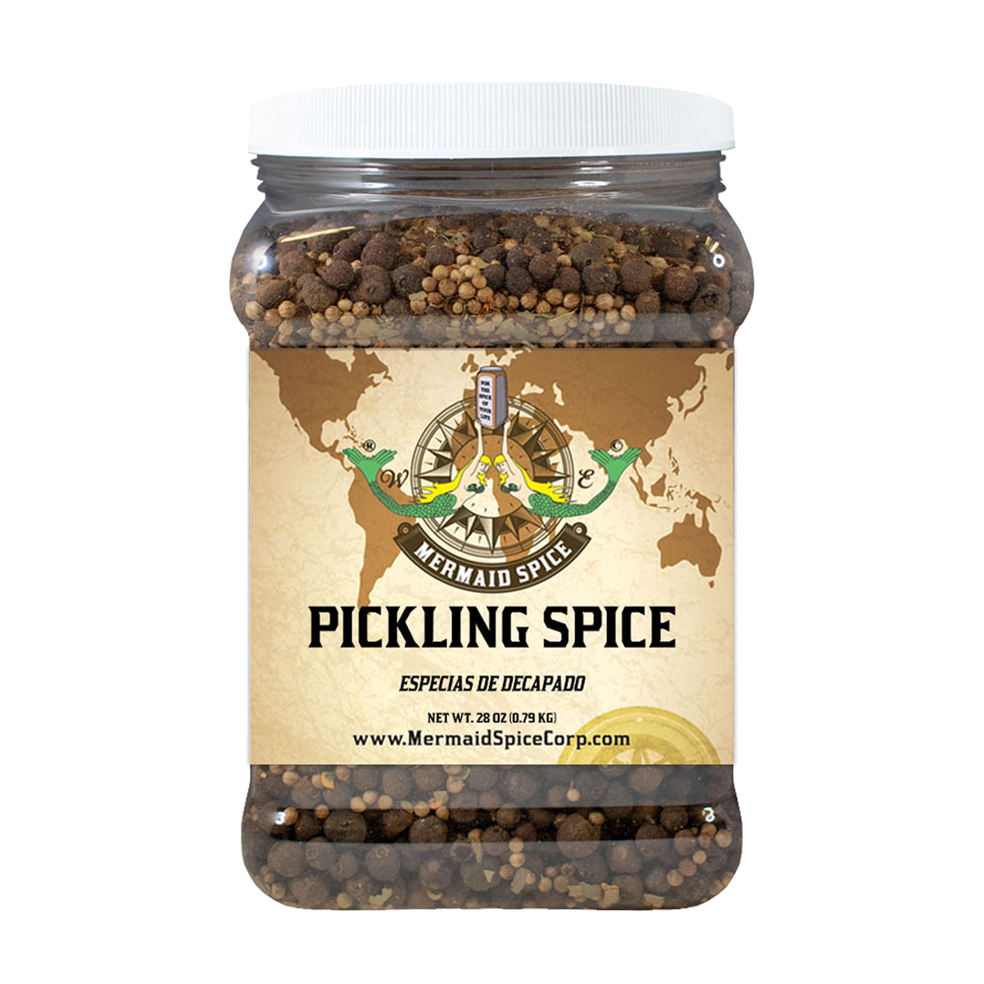 Mermaid Spice Corp - Pickling Spice - 28 oz. (0.79 kg.) - Walmart.com