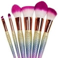 Mermaid-Style Makeup Brush Set 6-Piece - Walmart.com