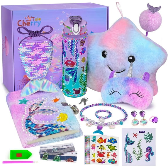 Mermaid Toys Gifts for Girls 4-6 7 8 9 10 Years Old, Girls Birthday ...