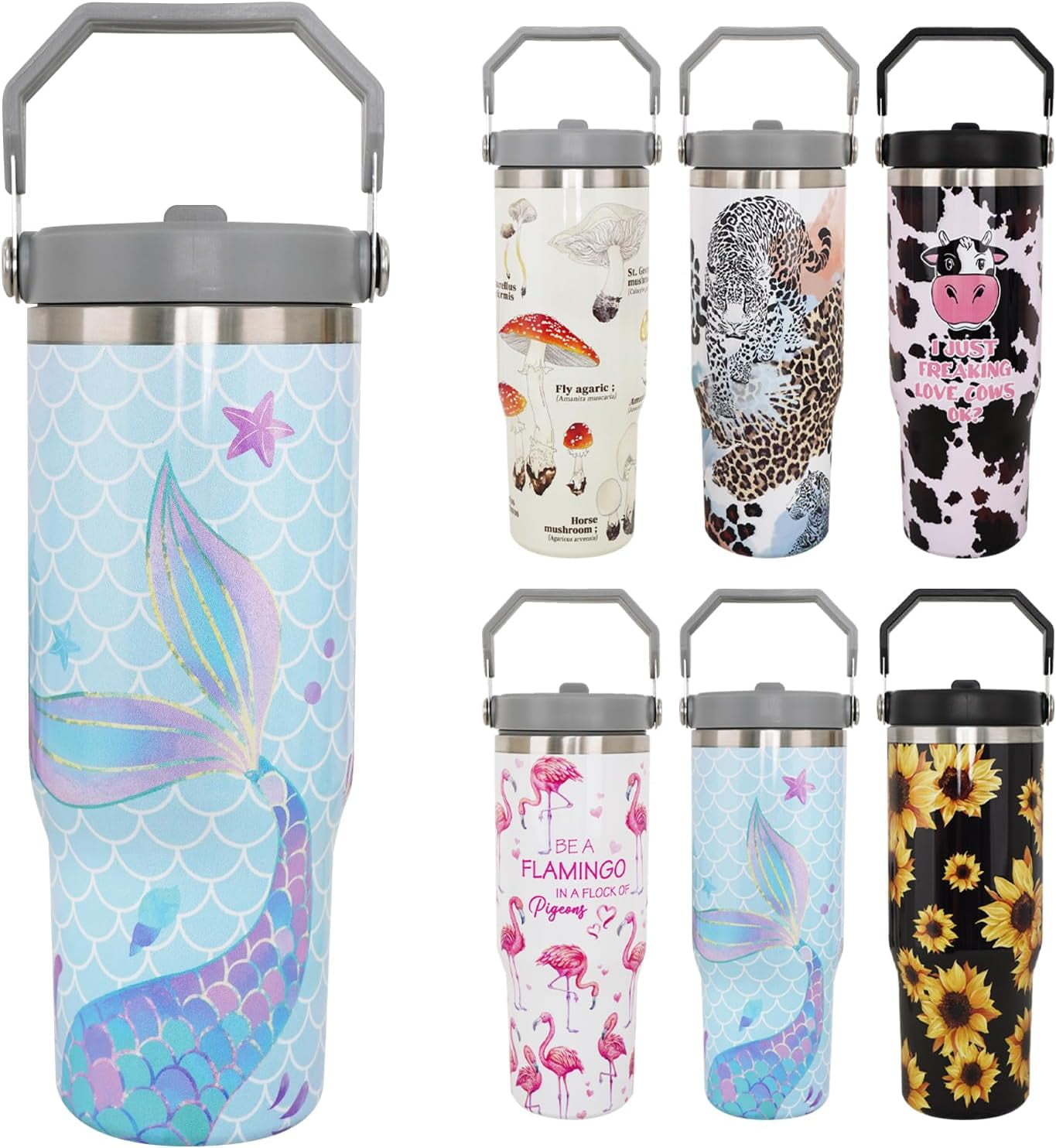 Mermaid Tumbler - Mermaid Cups Mermaid Gifts For Women - 30 Oz ...