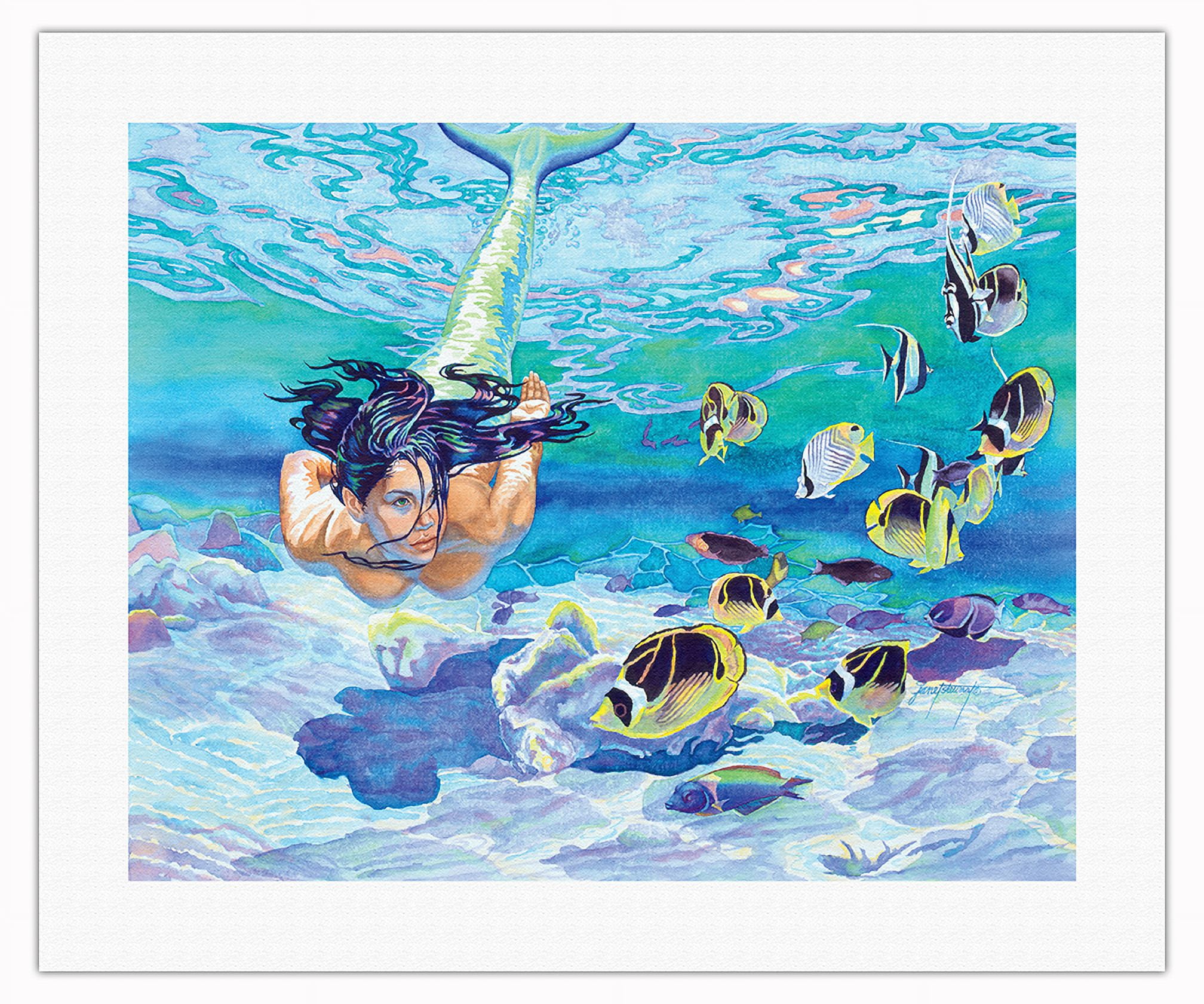 Mermaid Woman of the Sea (Ka Wahine Hiʻu Iʻa O Ke Kai) - Hawaiian Reef ...