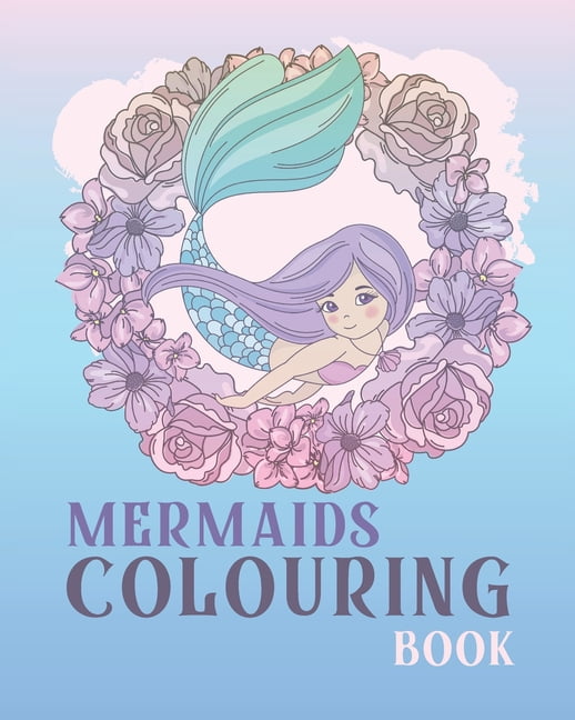Mermaids Coloring Book : 32 Cute, Unique Coloring Pages Of Beautiful ...