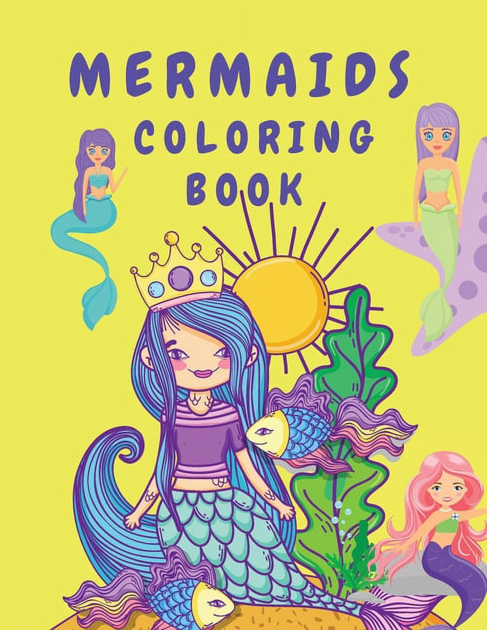 Mermaids Coloring Book : Activity Book for kids - Coloring Book for ...