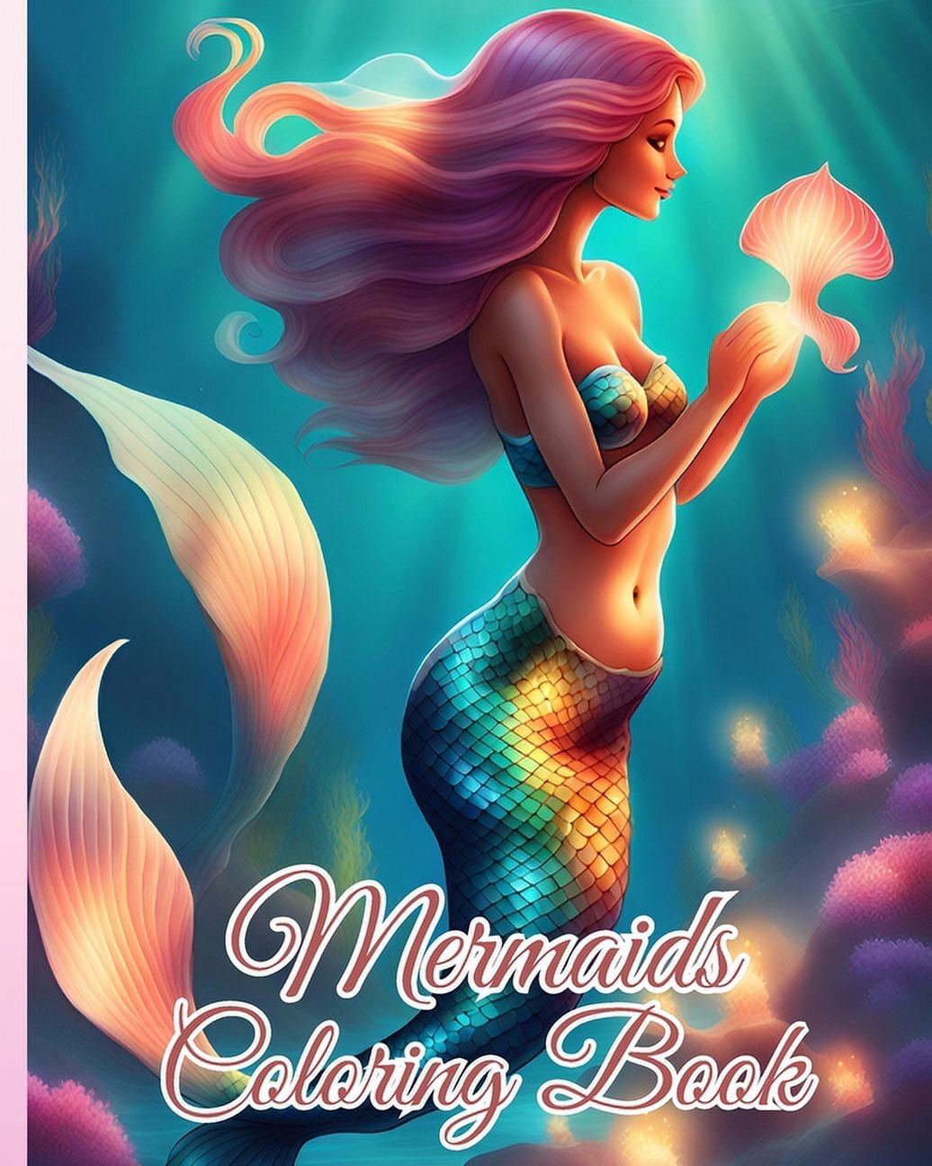 Mermaids Coloring Book: Dive into a Magical World of Coloring Fun, Cute Coloring Pages for ...