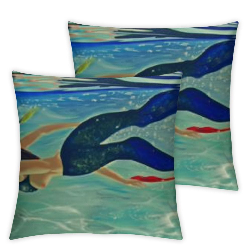 Mermaids Crossing Body Pillow Case From My Art - Walmart.com