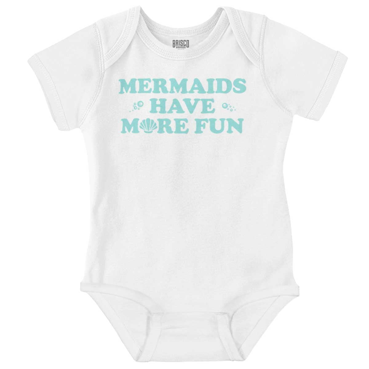 Mermaids Have More Fun Beach Vibes Bodysuit Jumper Girls Infant Baby ...
