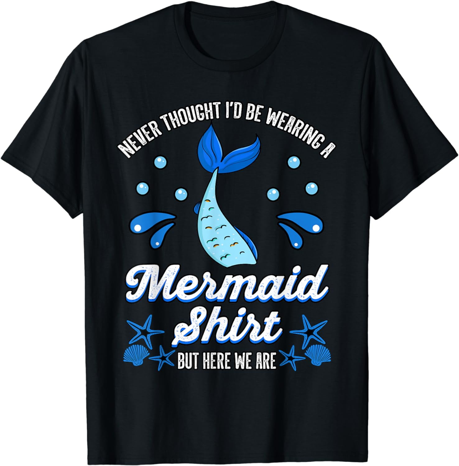 Mermaids Tail Sirens Merman Sea Mermaiding Birthday Daddy T-Shirt ...