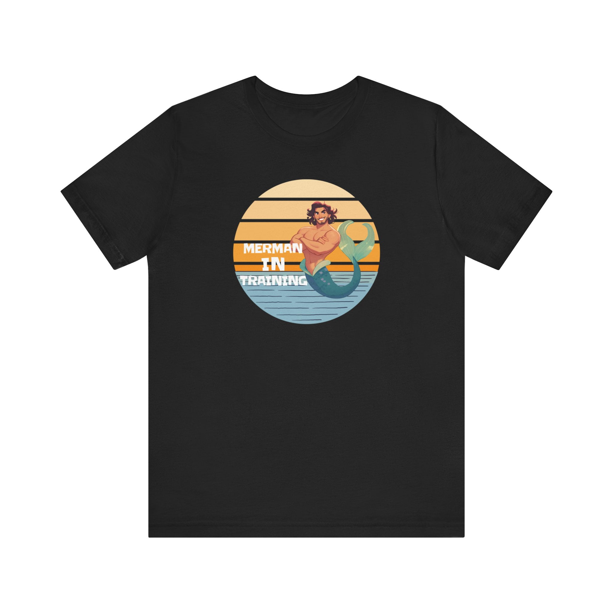 Merman In Training Graphic Tee, Ocean Fantasy Shirt | Unisex Top ...