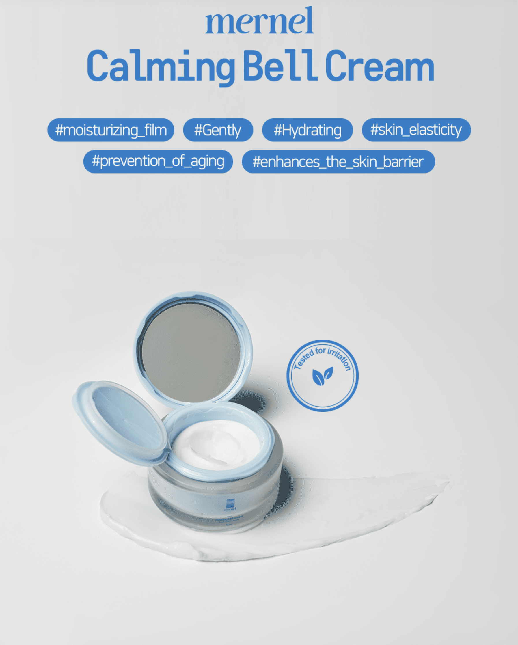 Mernel Calming Bell Cream 50ml - Walmart.com