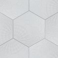 Merola Tile FCD10GLWX Gaudi Lux - White - Walmart.com