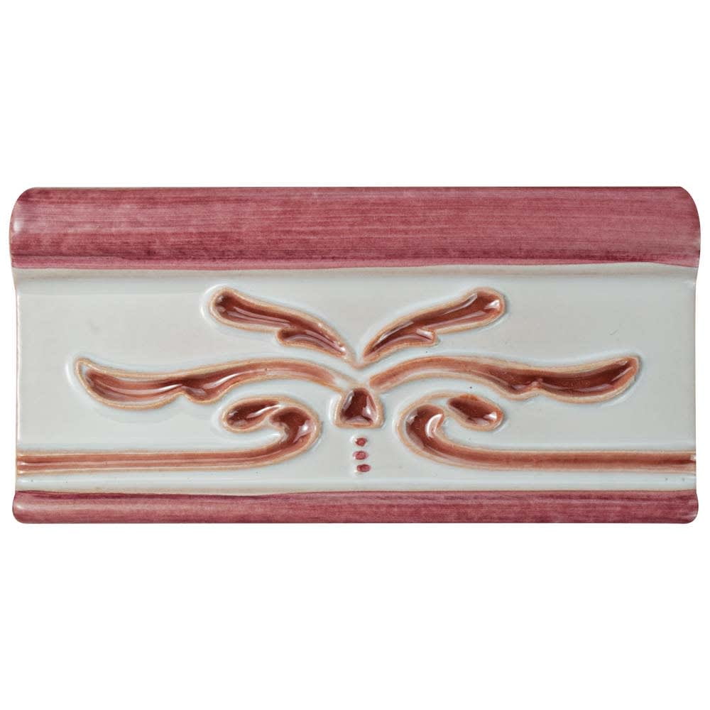 Merola Tile Wnunce Novecento Cenefa 5" X 3" Matte Ceramic Thin-Set Tile ...