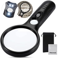 Hyper Tough LED Lighted 3x Magnifying Glass - Walmart.com