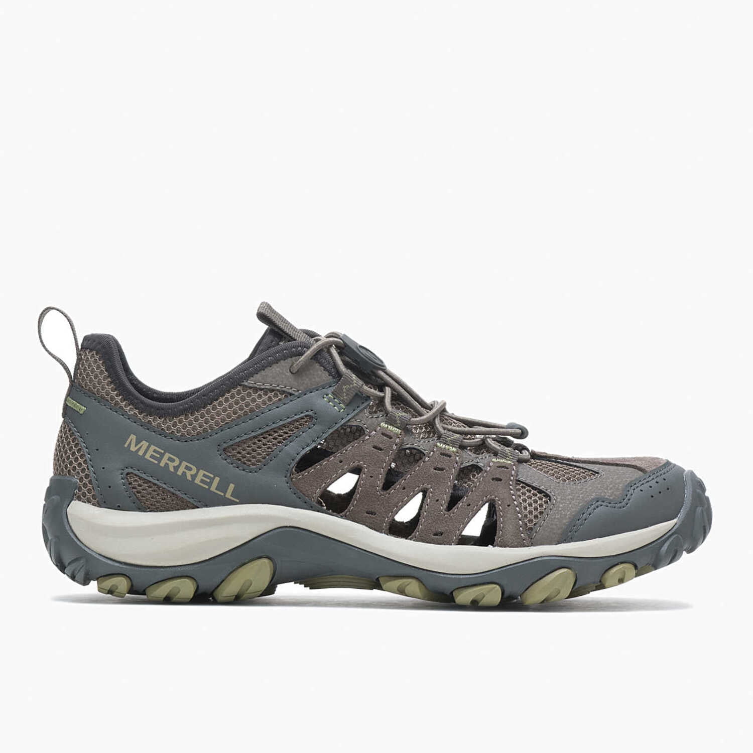 Merrell Accentor 3 Boulder Leather GTX Sieve Sneakers for Men Offers ...
