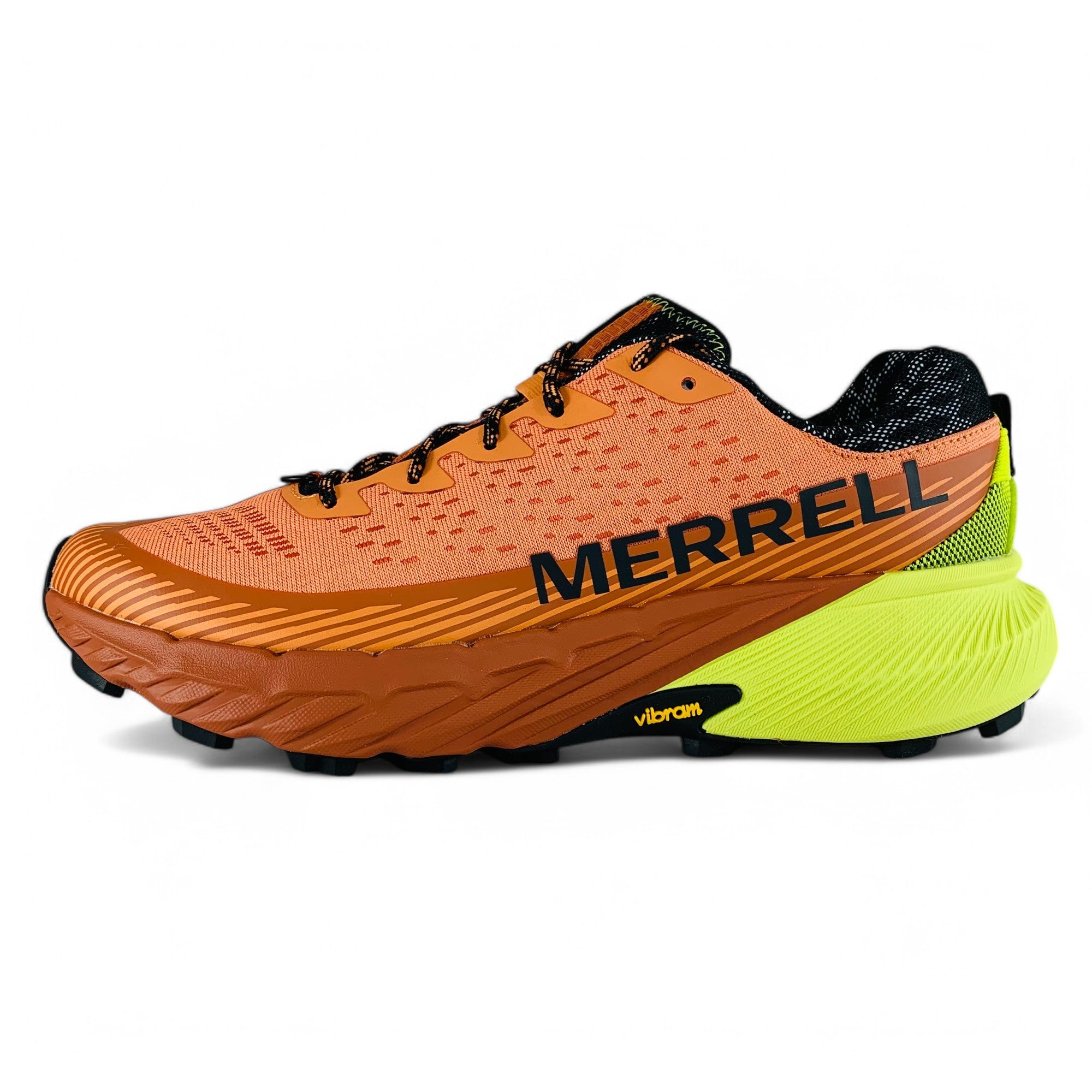 Merrell Agility Peak 5 Melon Clay Men's Trail Running Shoes, Men's U.S ...