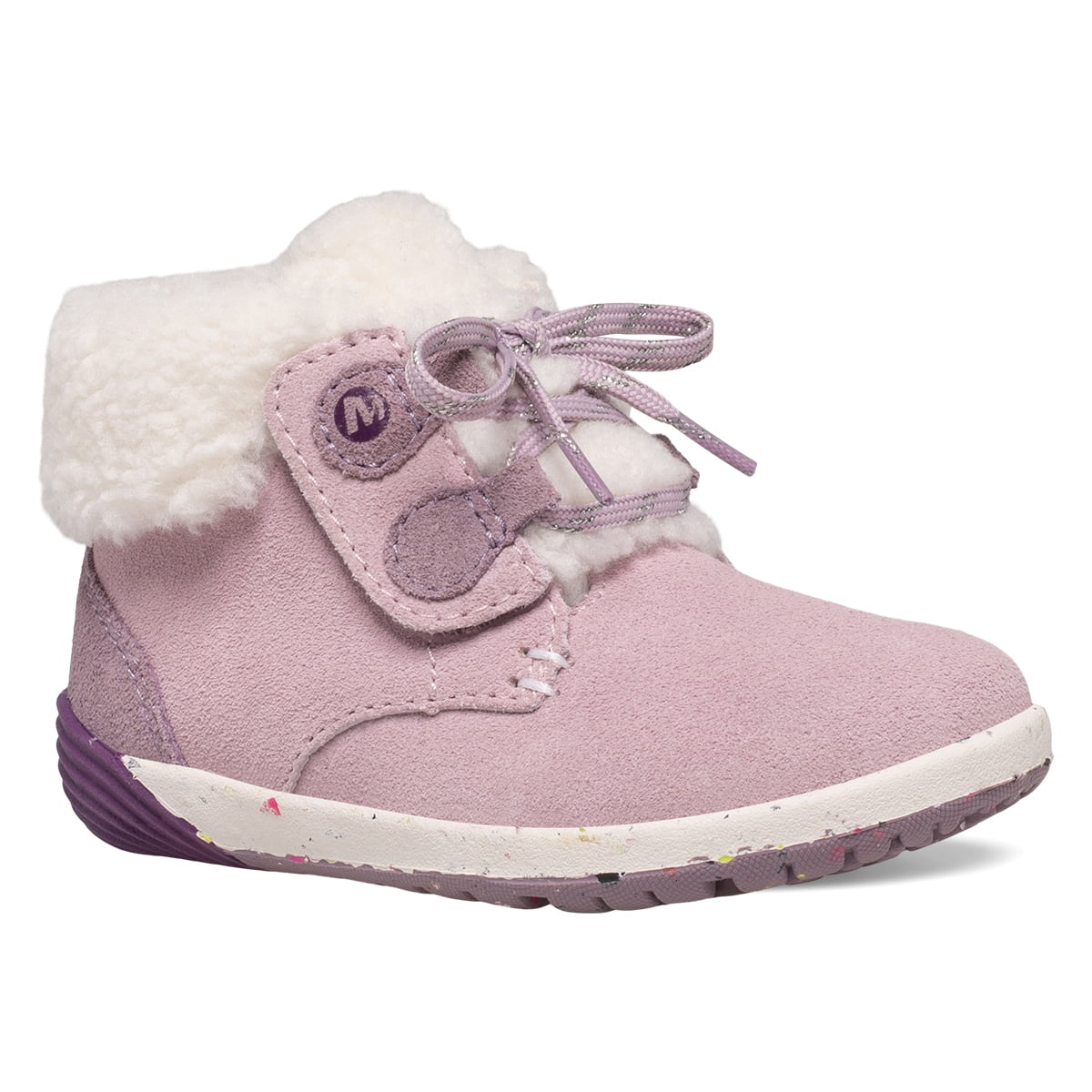 Merrell Bare Steps Cocoa Kid's Cozy Lined Boot, Sizes 4-10 - Walmart.com