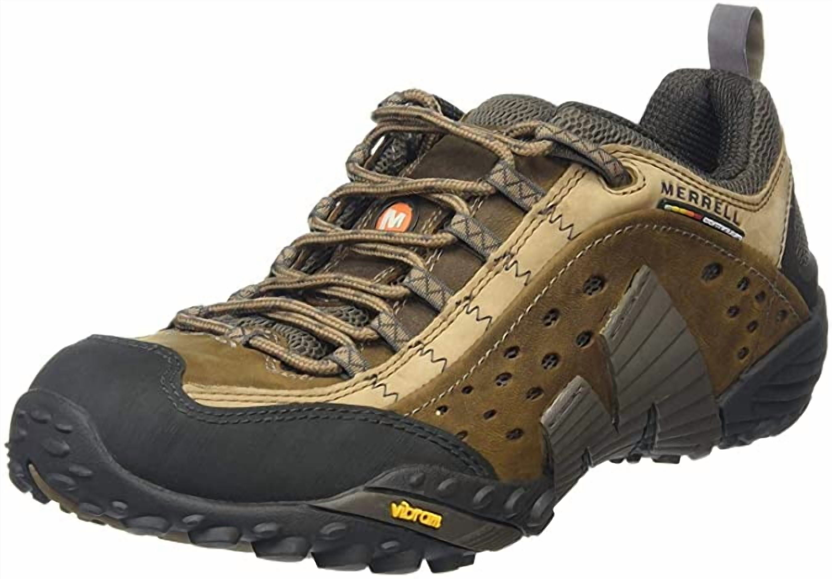 Merrell Intercept Moth Brown Leather - Walmart.com
