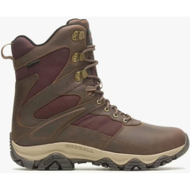 Merrell J004645 Mens Moab 2 Timber 8" Thermo Waterproof Leather Work ...