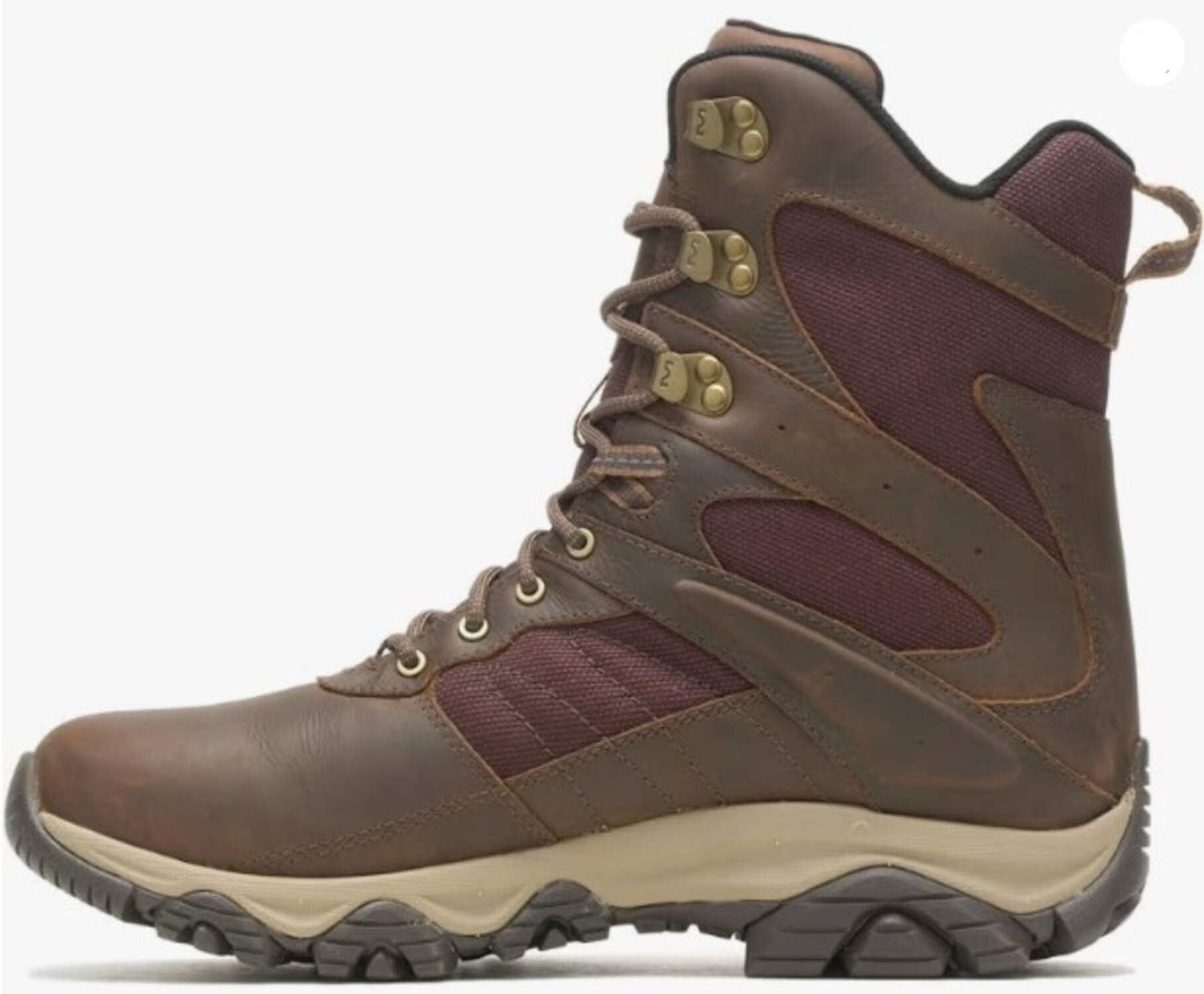 Merrell J004649 Mens Moab 2 Timber 8" WP Work Boot 9.5D (M) US 9 ...