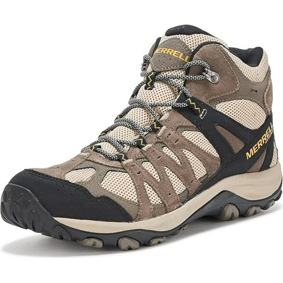 Merrell J037143z Accentor 3 Mid Vent Waterproof Hiking Boots for Men ...