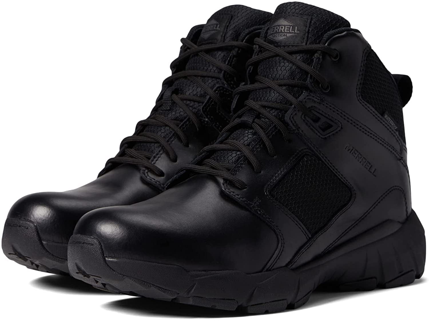 Merrell J099439 Mens Fullbench Tactical Mid Waterproof Military Boot ...