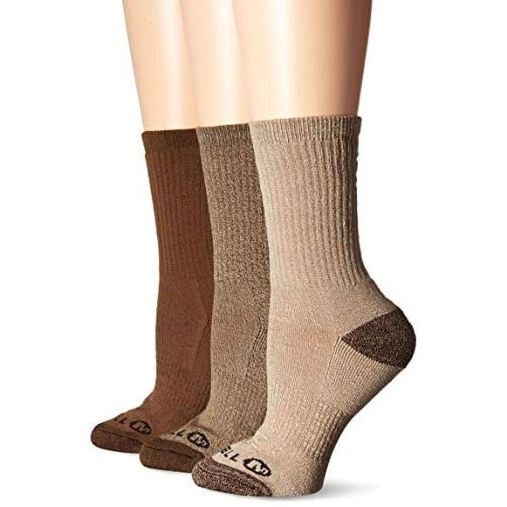 Merrell Men's 3 Pack Cushioned Performance Hiker Socks (Low/Quarter ...
