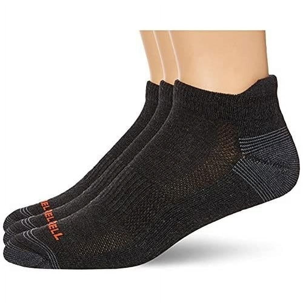 Merrell Men's Cushioned With Repreve Hiker Socks BLACK - Walmart.com
