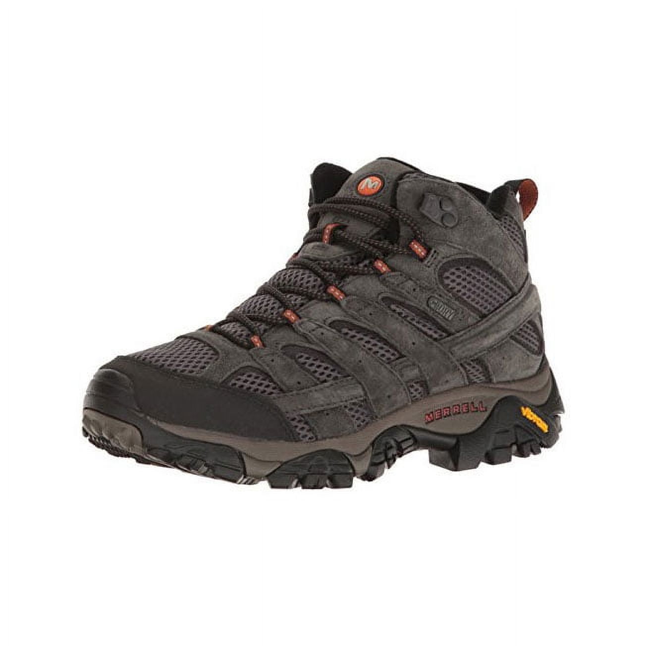 Merrell Men's Moab 2 Mid Waterproof Hiking Boot, Beluga, 7 M US ...