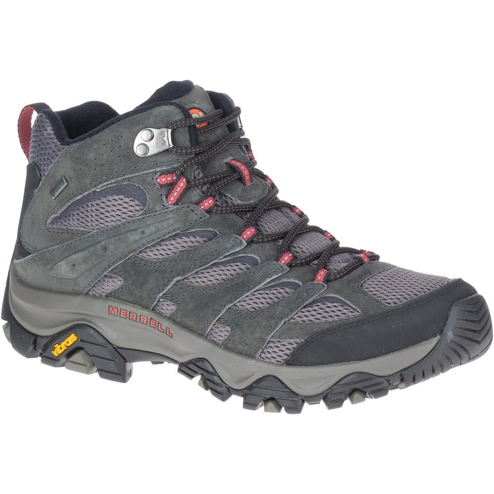 Merrell Men's Moab 3 Mid Gtx Hiking Shoes, Wide Beluga, Size: 10W ...