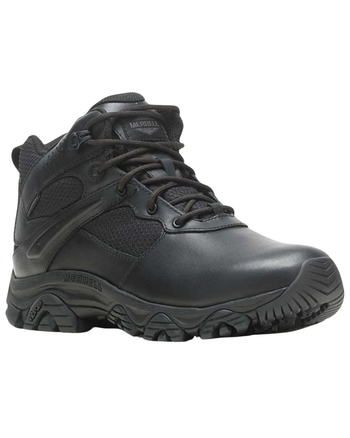 Merrell Men's Moab 3 Mid Tactical Response Waterproof Work Boot Soft ...