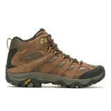 Merrell Men's Moab 3 Mid Waterproof Hiking Boots, Earth - Walmart.com