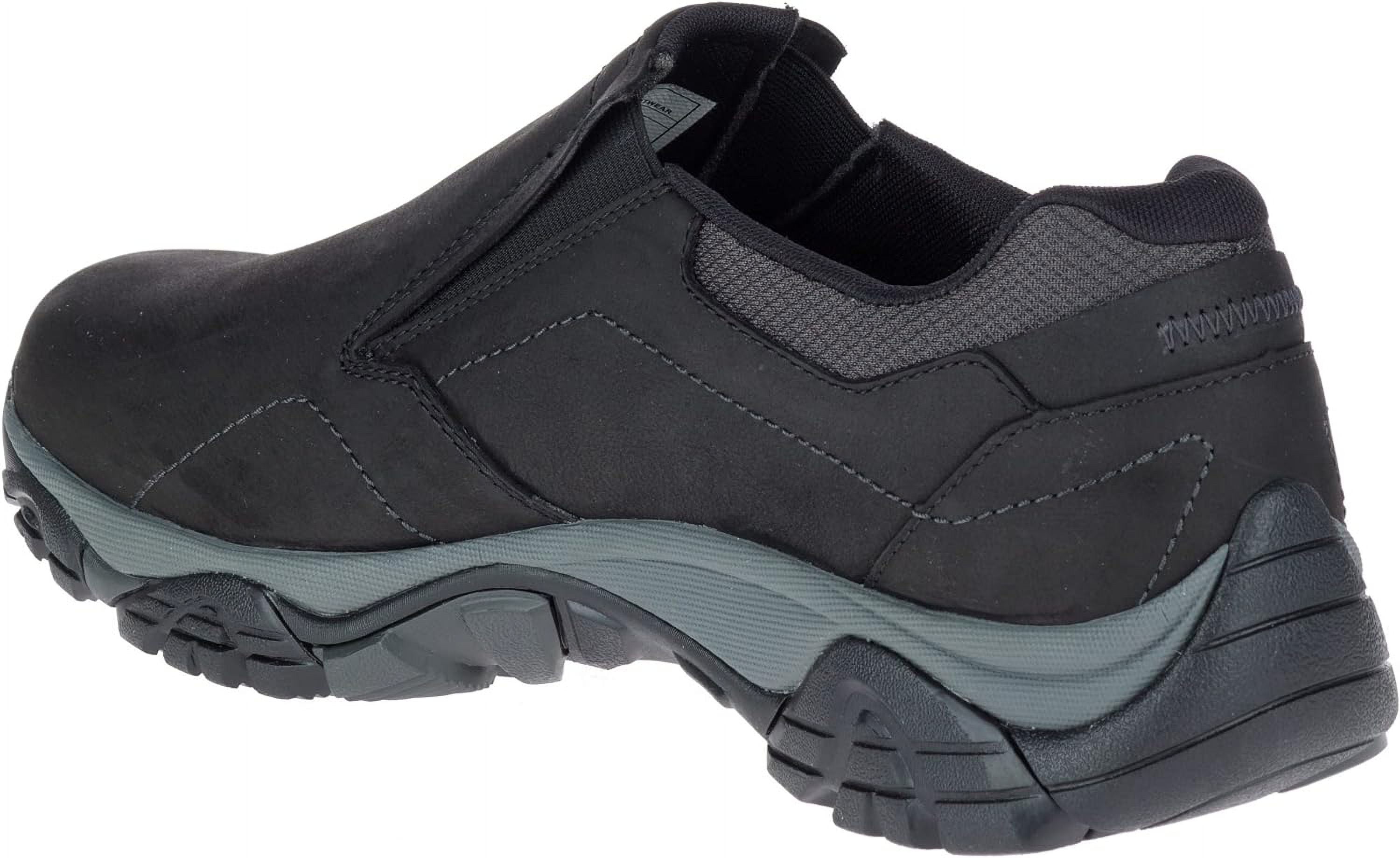 Merrell Men's Moab Adventure MOC Hiking Shoe 10 Black - Walmart.com