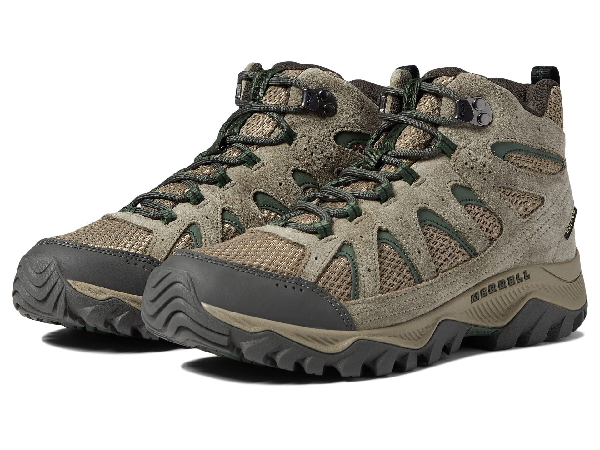 Merrell Oakcreek Mid Waterproof Boulder 8.5 M - Walmart.com
