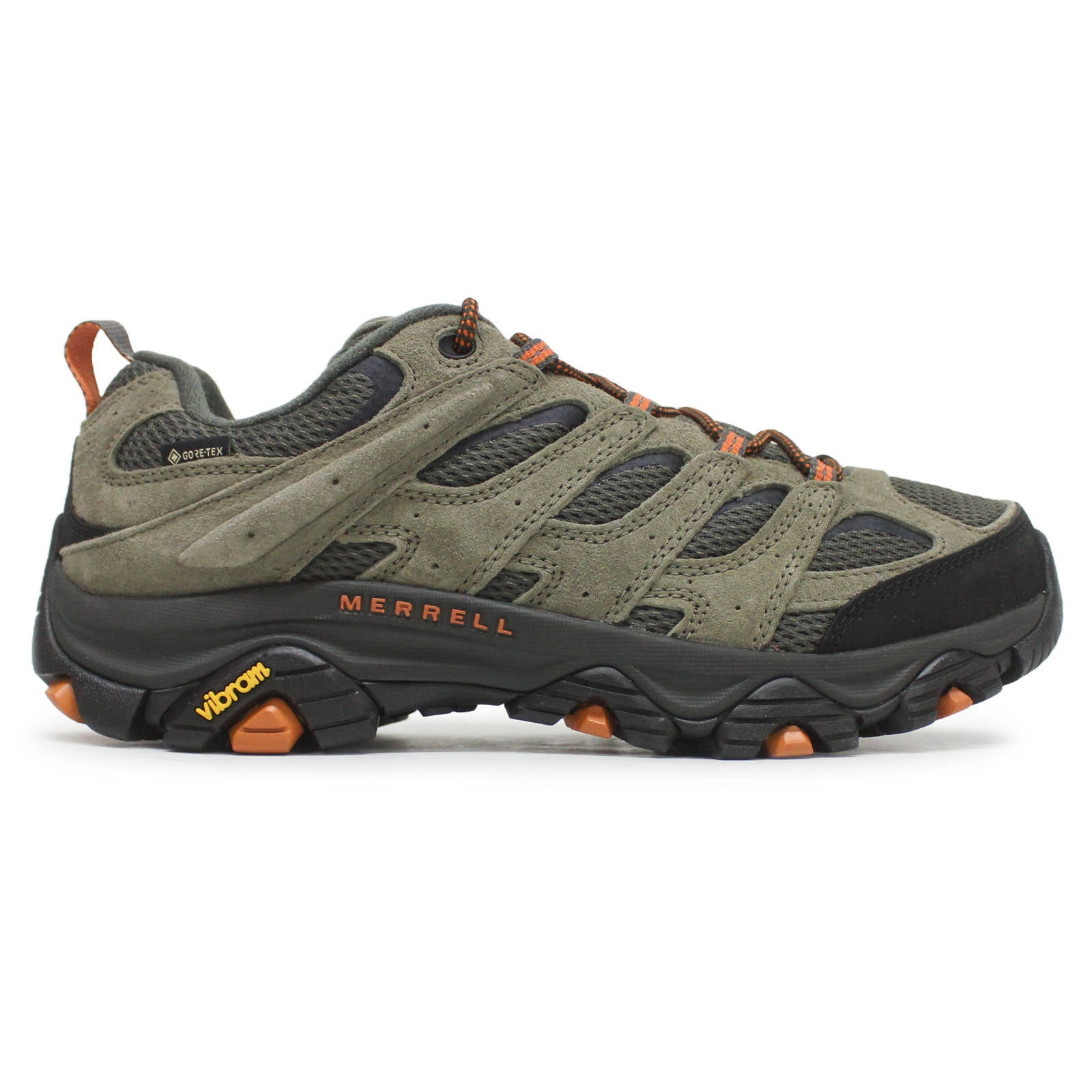 Merrell Mens Moab 3 GTX Leather Textile Shoes - Walmart.com