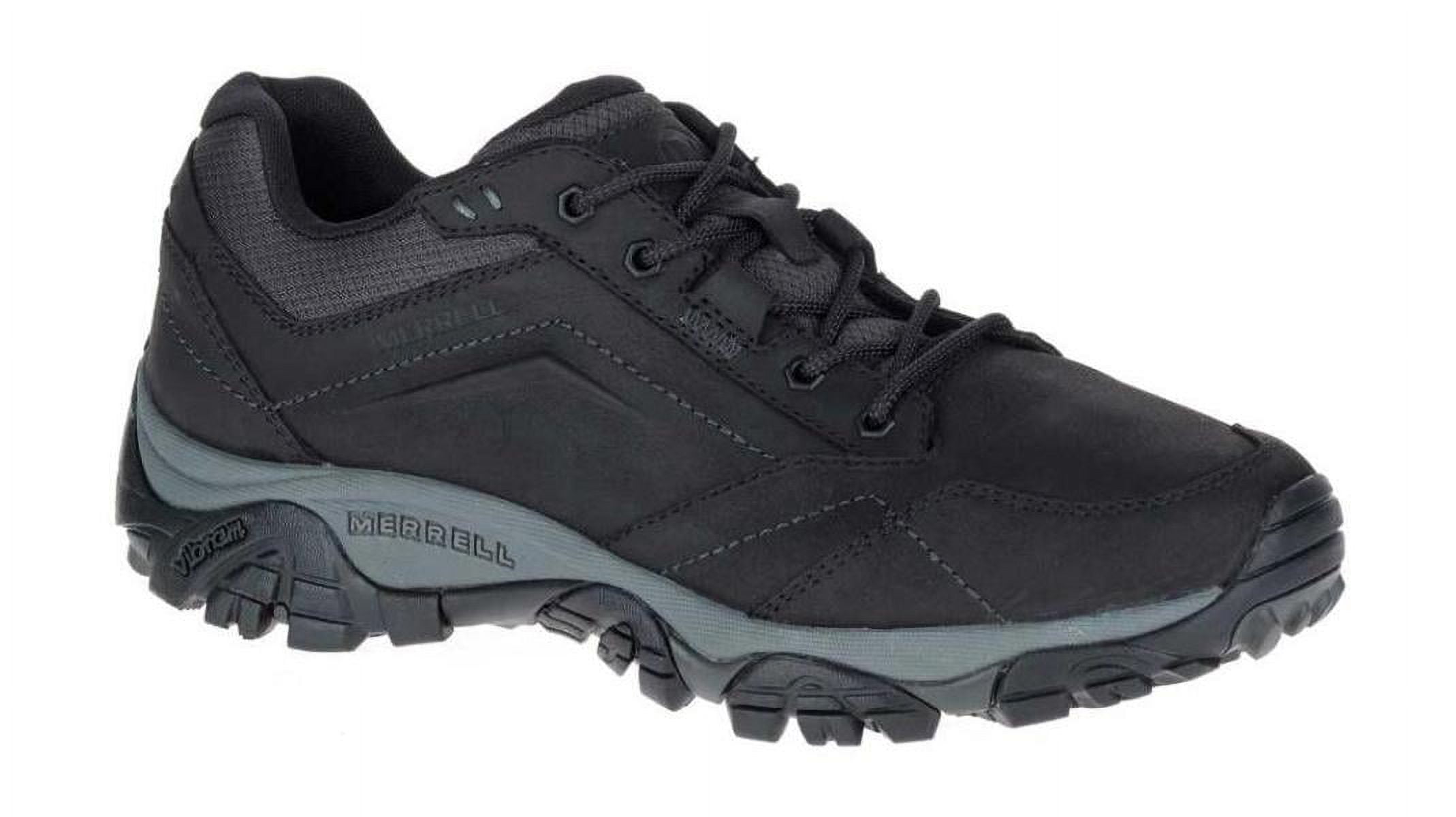 Merrell Mens Moab Adventure Lace Hiking Shoes - Black - 12 - Walmart.com