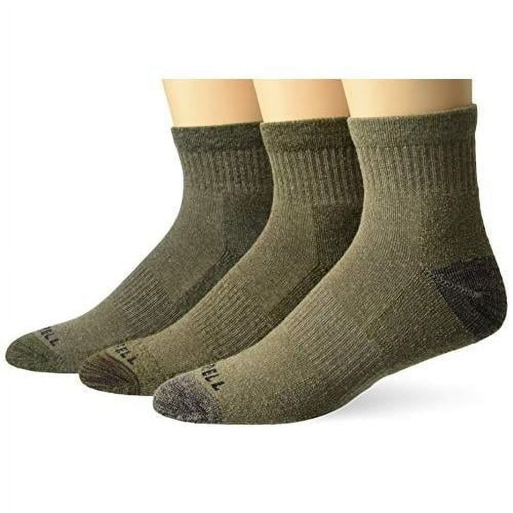 Merrell Mens Wool Blend Cushioned Hiker Socks OLAST - Walmart.com