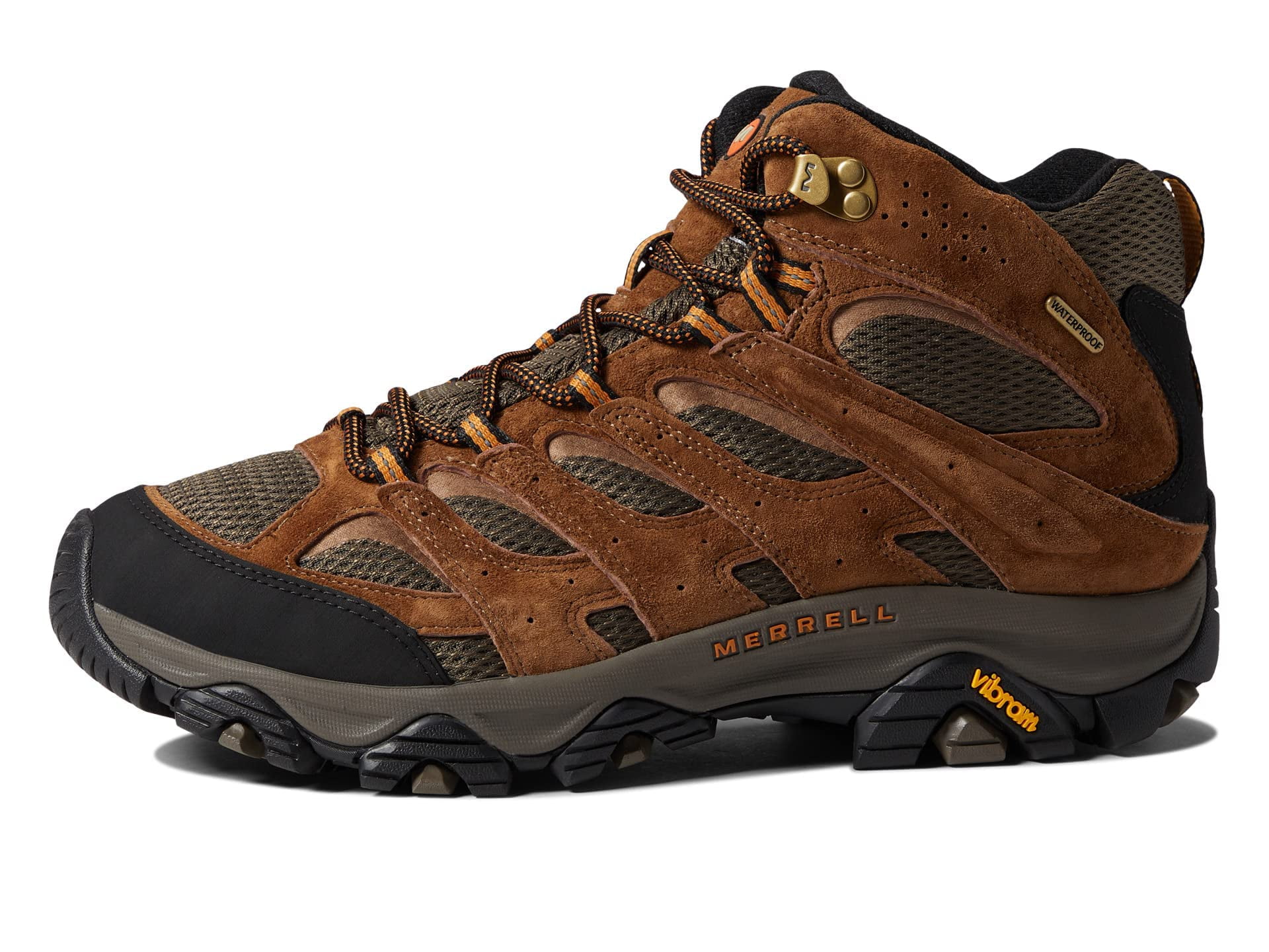Merrell Men's Moab 3 Mid WP Hiking Boots - Walmart.com