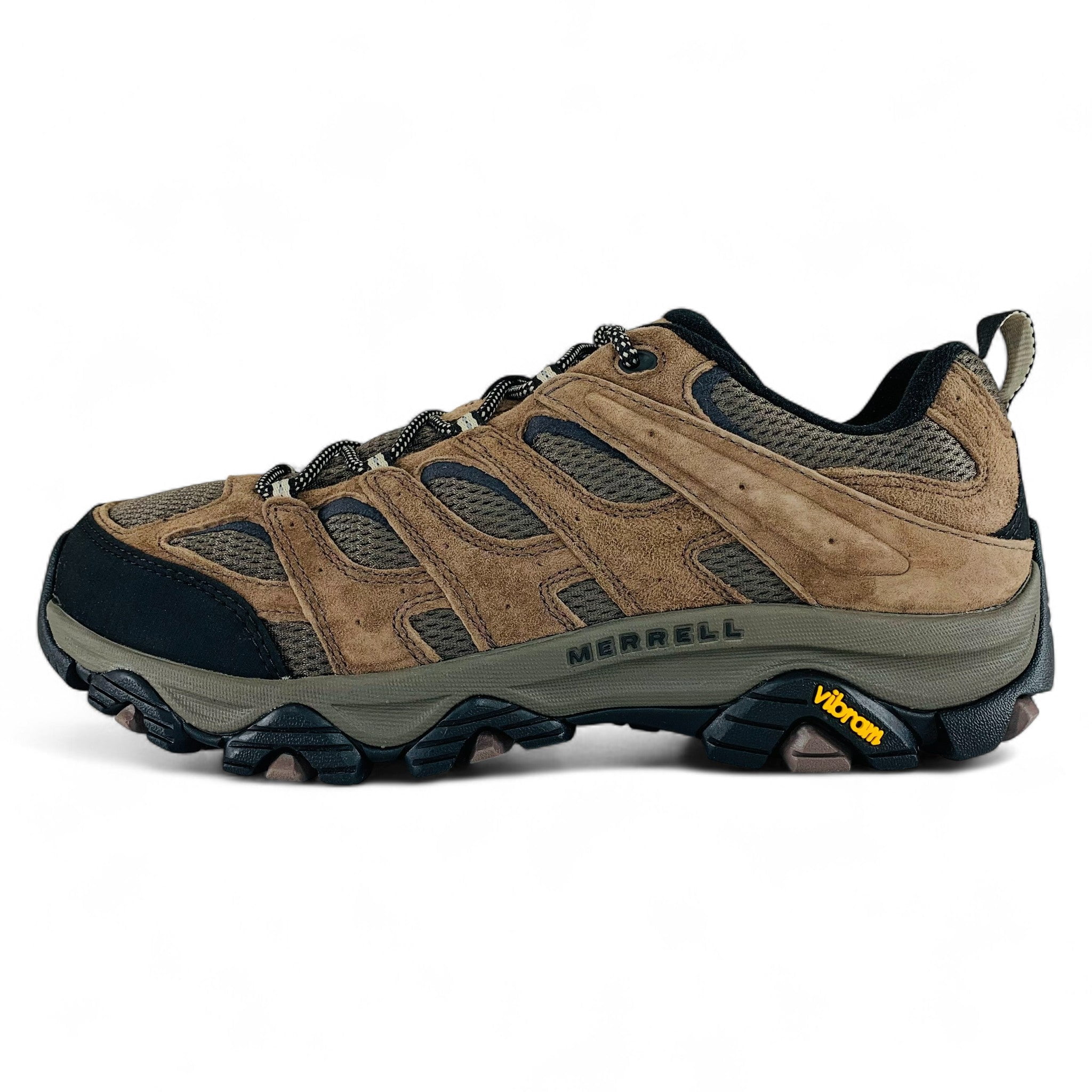 Merrell Moab 3 Wide Width Bracken Men's Wide Trail Running Hiking Shoes ...