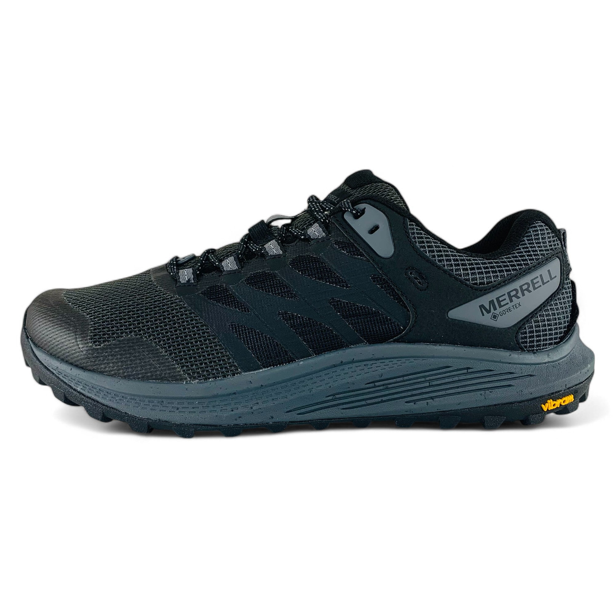 Merrell Nova 3 Gore-Tex Black Men's Trail Running Hiking Shoes J067581Z ...