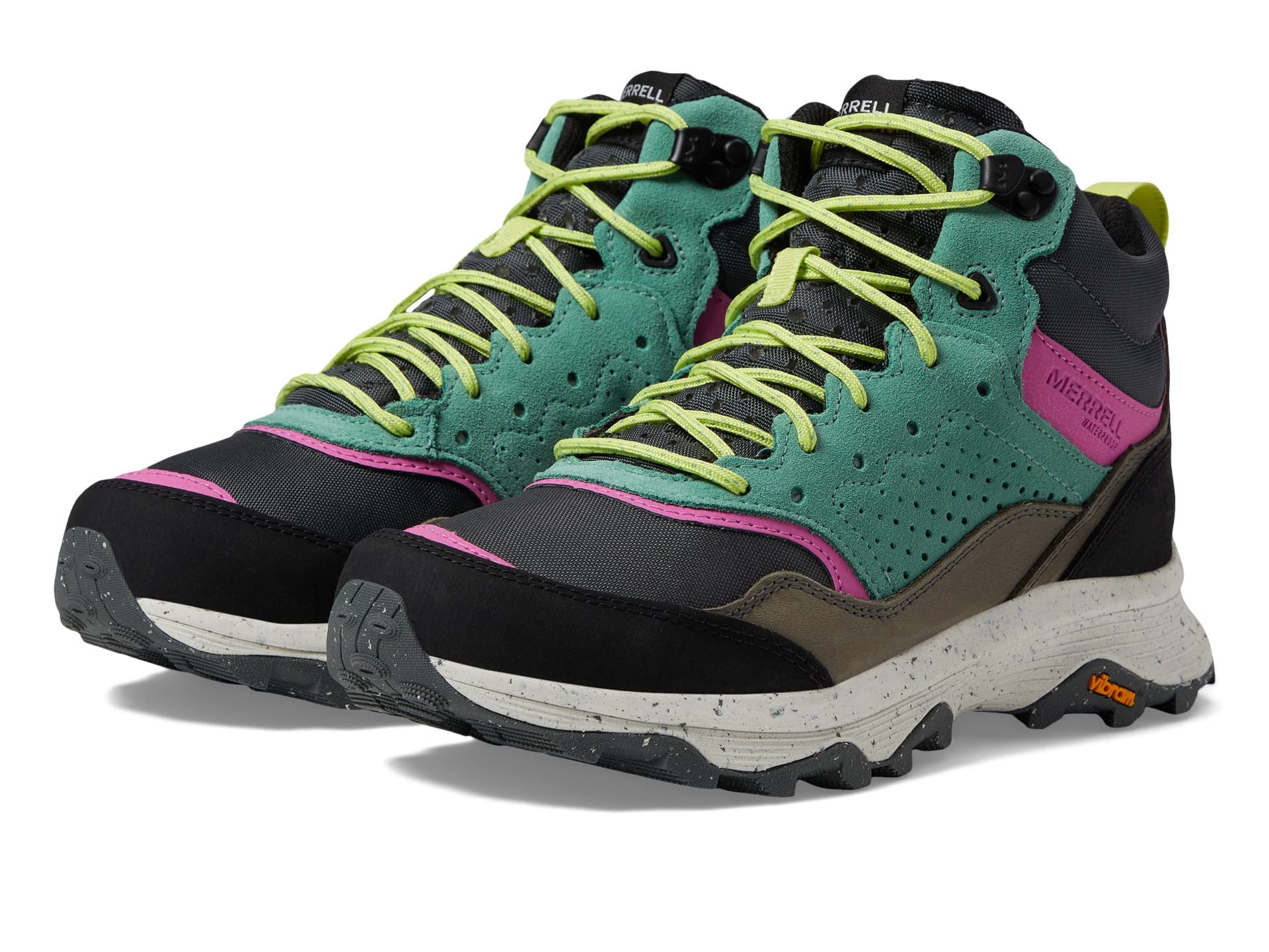 Merrell Speed Solo Mid WP Sneakers for Women - Waterproof Membrane with ...