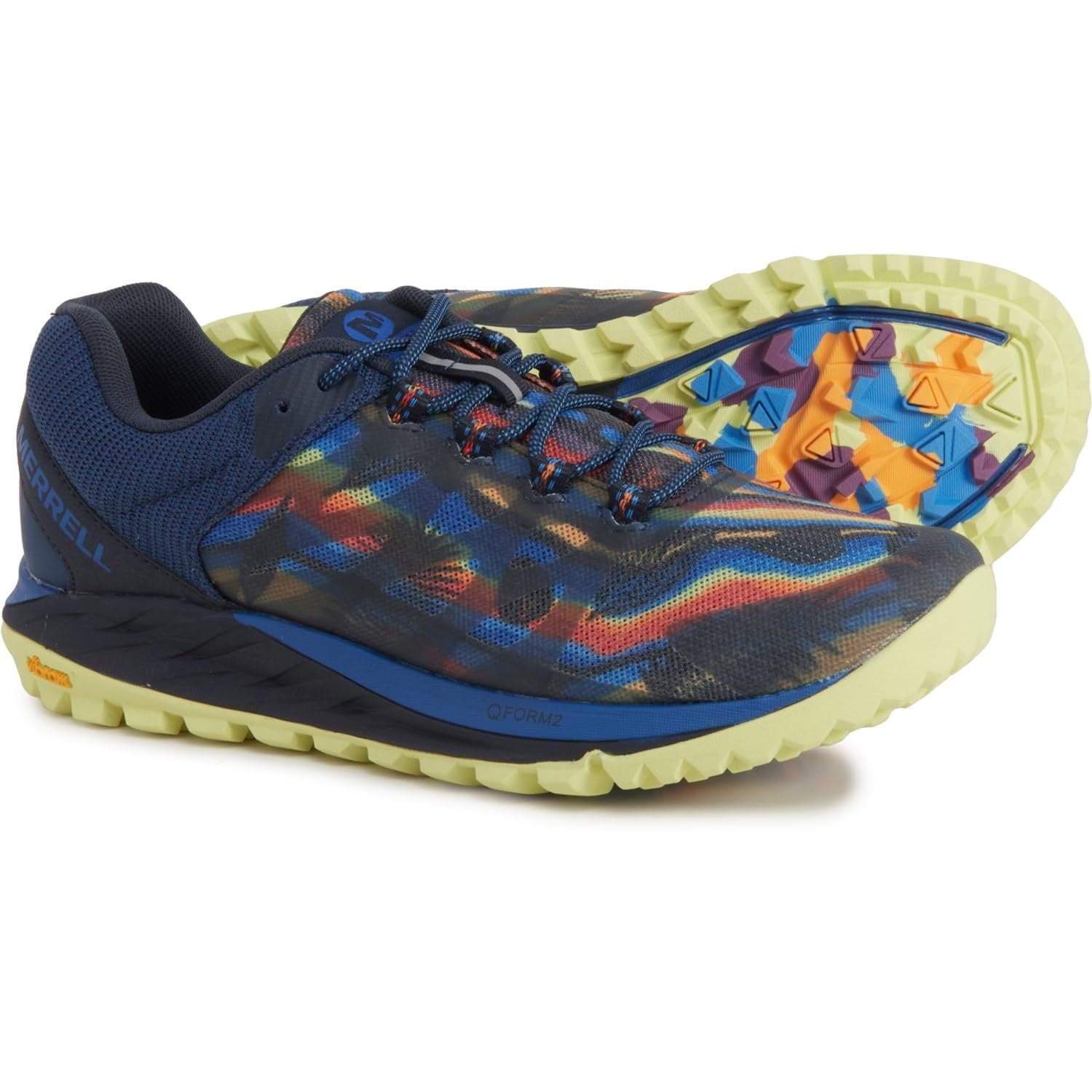 Merrell Women's Antora 2 Trail Running Shoes, Rainbow Mountain 3, 6 ...