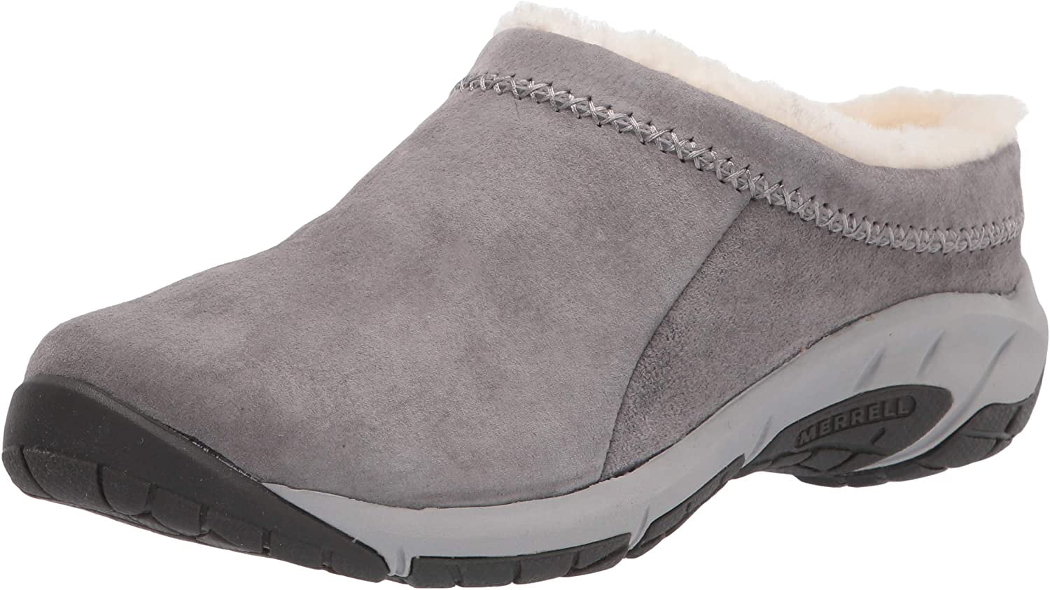 Merrell Womens Encore Ice 4 Leather Moccasin 6 Charcoal - Walmart.com