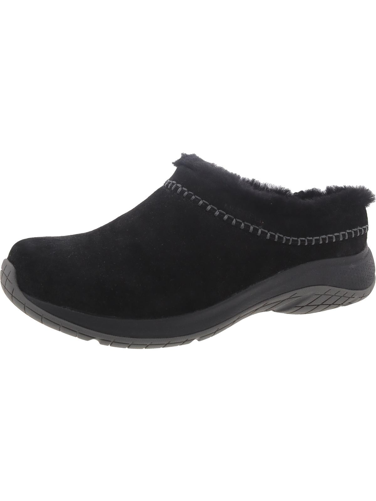 Merrell Womens Encore Ice 5 Suede Comfy Slide Slippers - Walmart.com