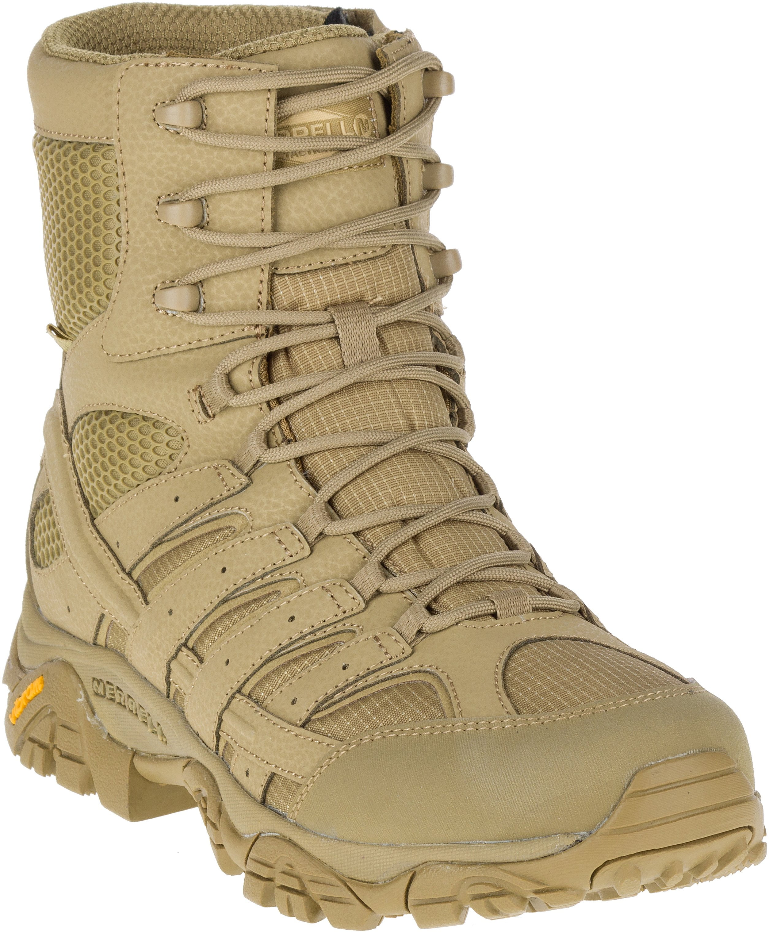 Merrell Work Moab 2 8 Inch Tactical Boot Soft Toe Coyote - Walmart.com