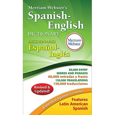 Merriam Webster Spanish-English Visual Dictionary, Paperback, 1152 ...