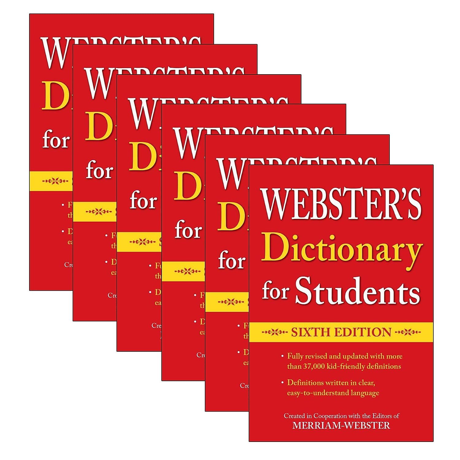 Merriam-Webster Webster's Dictionary for Students, Sixth Edition, Pack ...