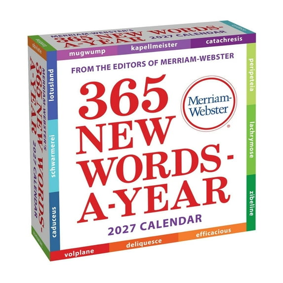 Merriam-Webster's 365 New Words-A-Year 2027 Day-To-Day Calendar ...